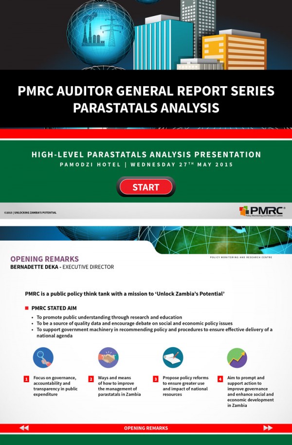 High Level Parastatals Analysis Presentation – PMRC